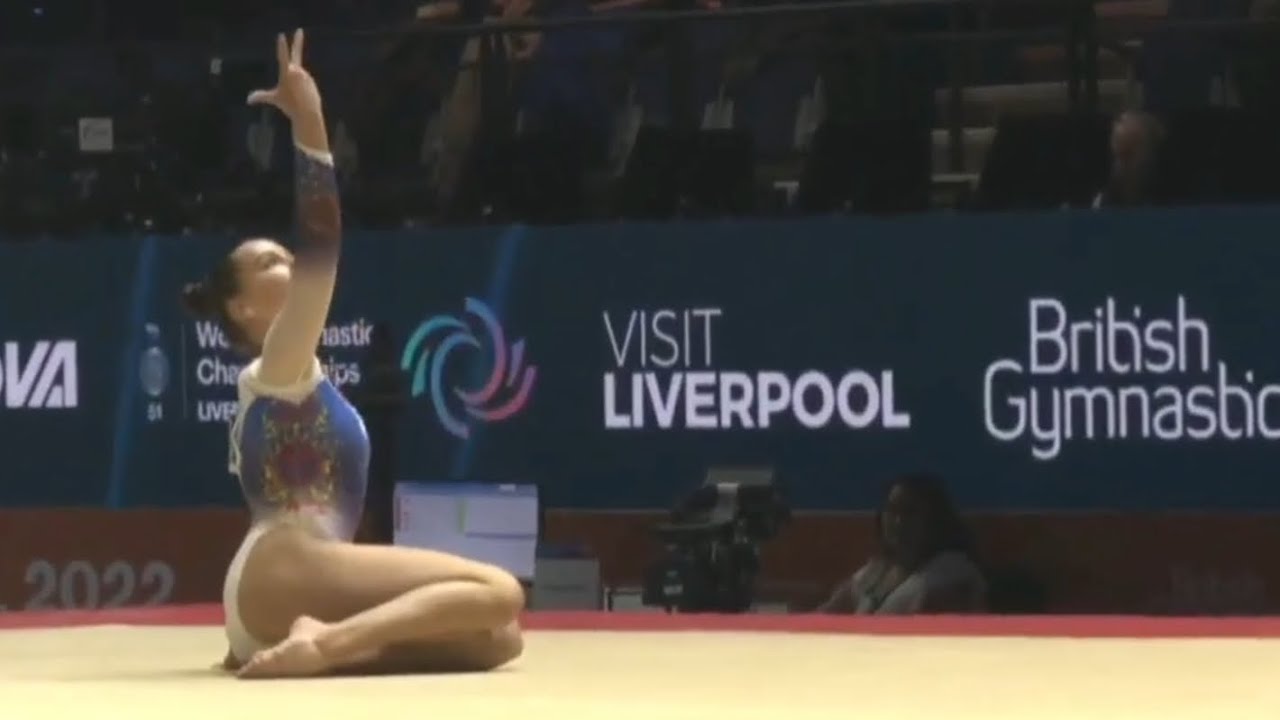 Andreea Preda - FX QF - 2022 World Championships - YouTube