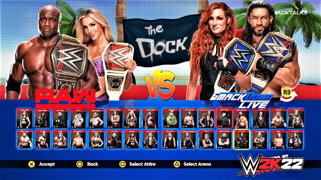 WWE 2K22 official Roster: 100 Confirm Superstar & Legend! - YouTube