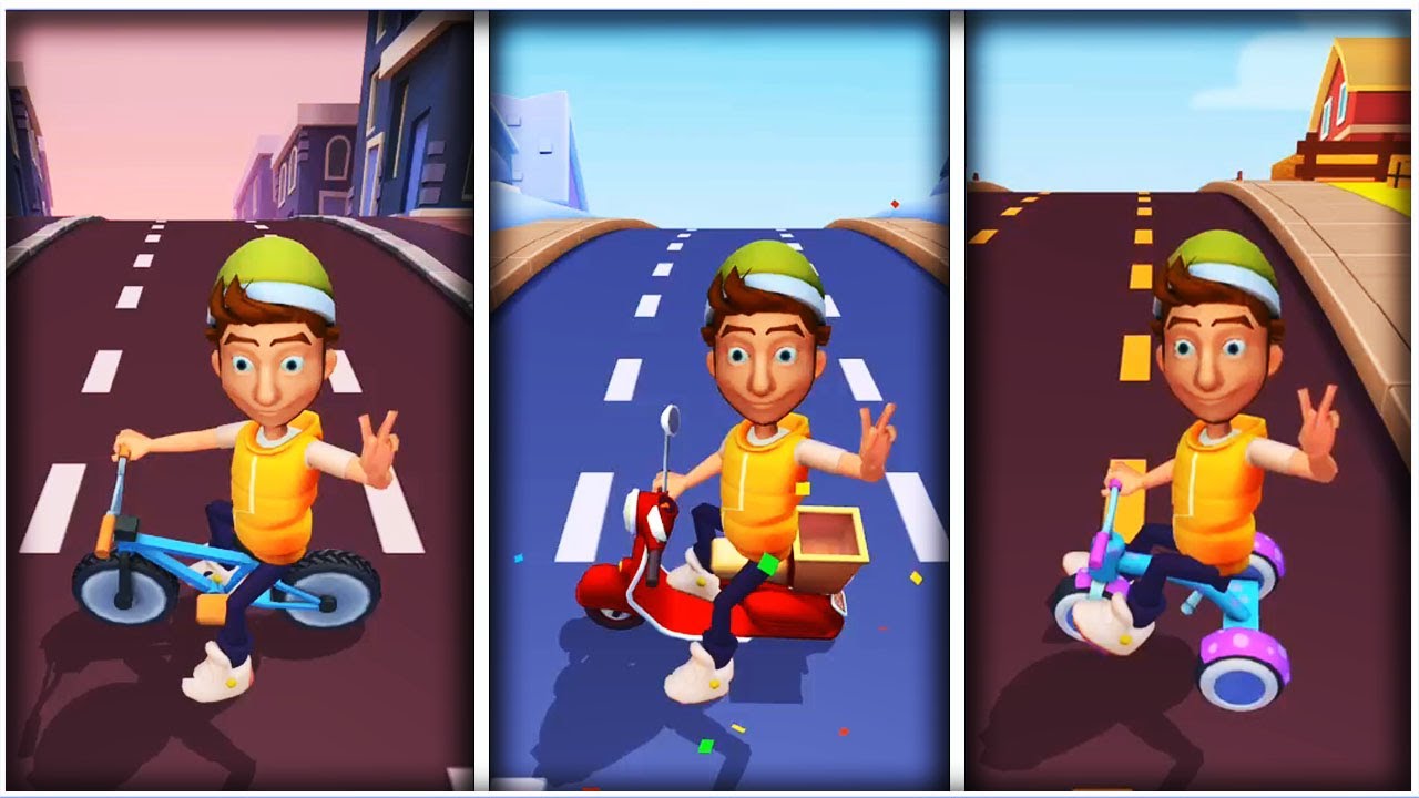 Paper Boy Race Run & Rush 3D - Gameplay Walkthrough - YouTube