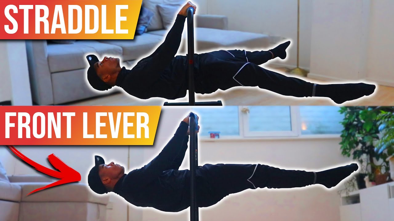 How to Progress From Straddle Front Lever to Full Front Lever - 7 ...