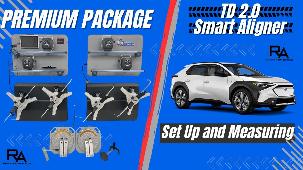 RAVAmerica TD 2.0 Smart Aligner Premium Package Set Up and Measuring ...