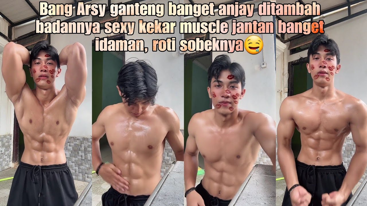 Bang Arsy ganteng banget anjay ditambah badannya sexy kekar muscle jantan banget idaman - YouTube