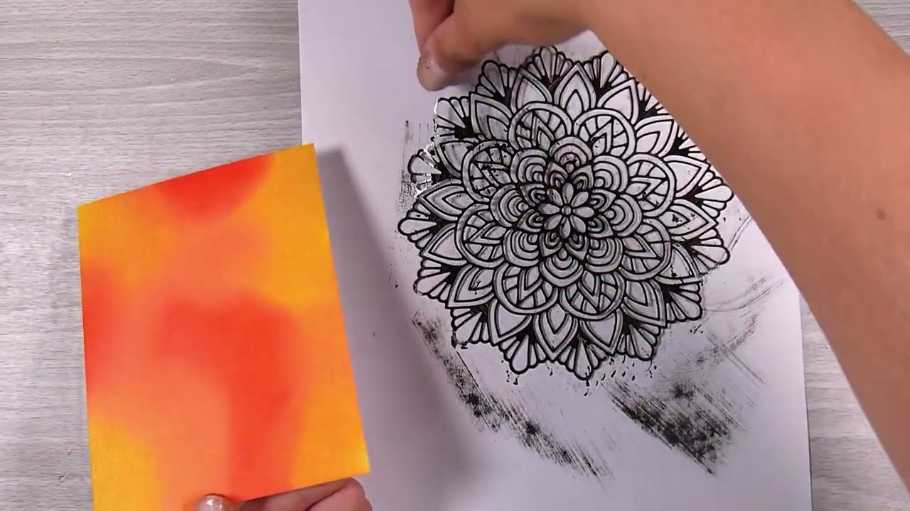 THREE Different Ways To PRINT From A Stencil - YouTube