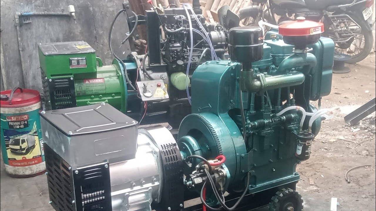 15 kva New self start Generator set one warranty puneet Power Genretor ...