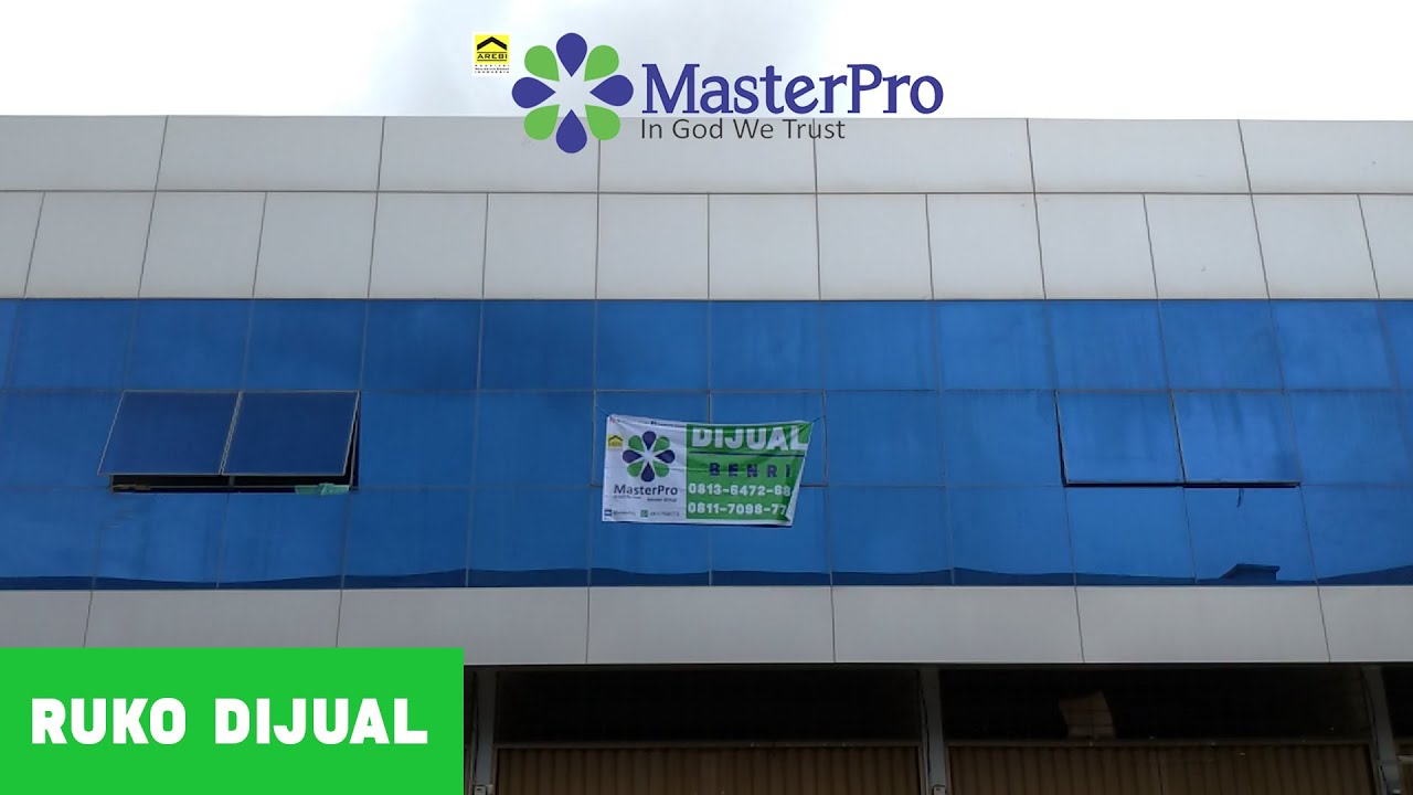 MasterPro: DIJUAL RUKO 2 LANTAI DI BOTANIA - YouTube