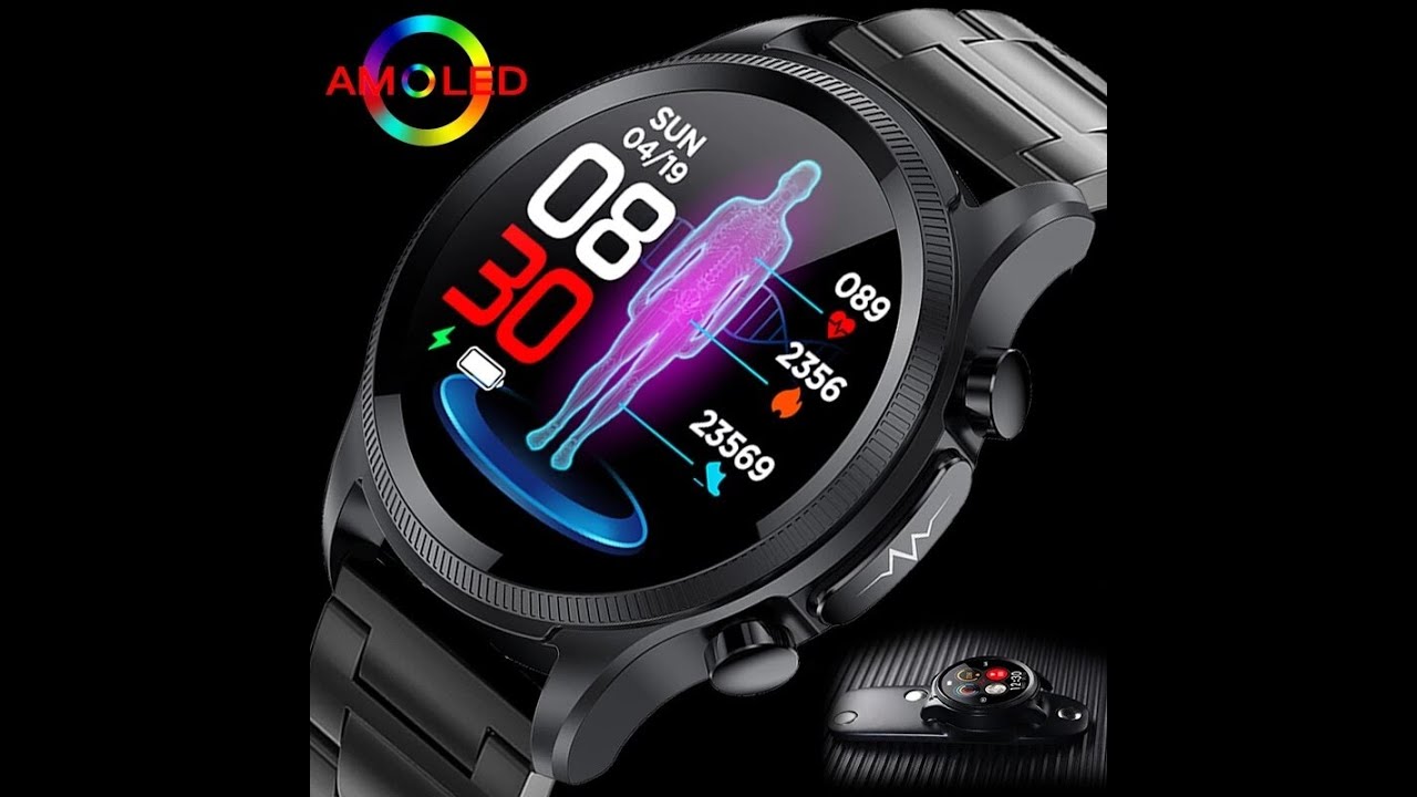 Review of E400 New Cardiac Blood Glucose High End Smart Health Watch ...