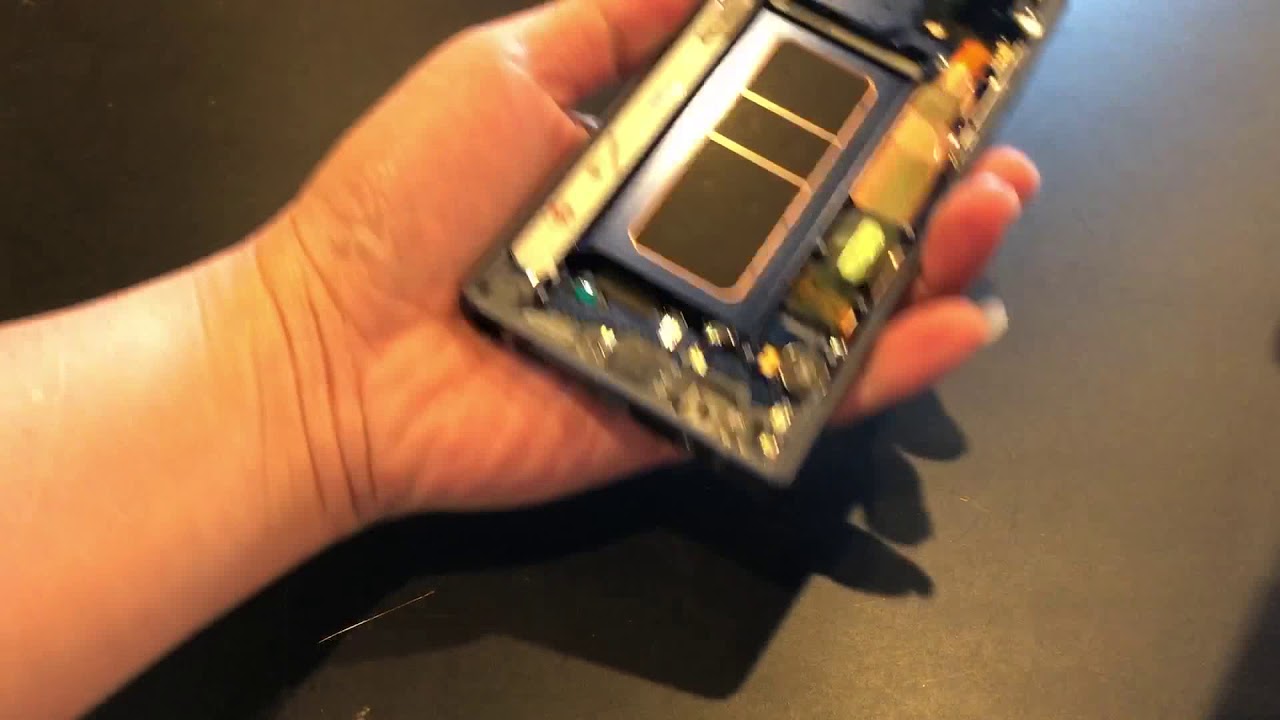 Galaxy Note 9 disassembly - YouTube
