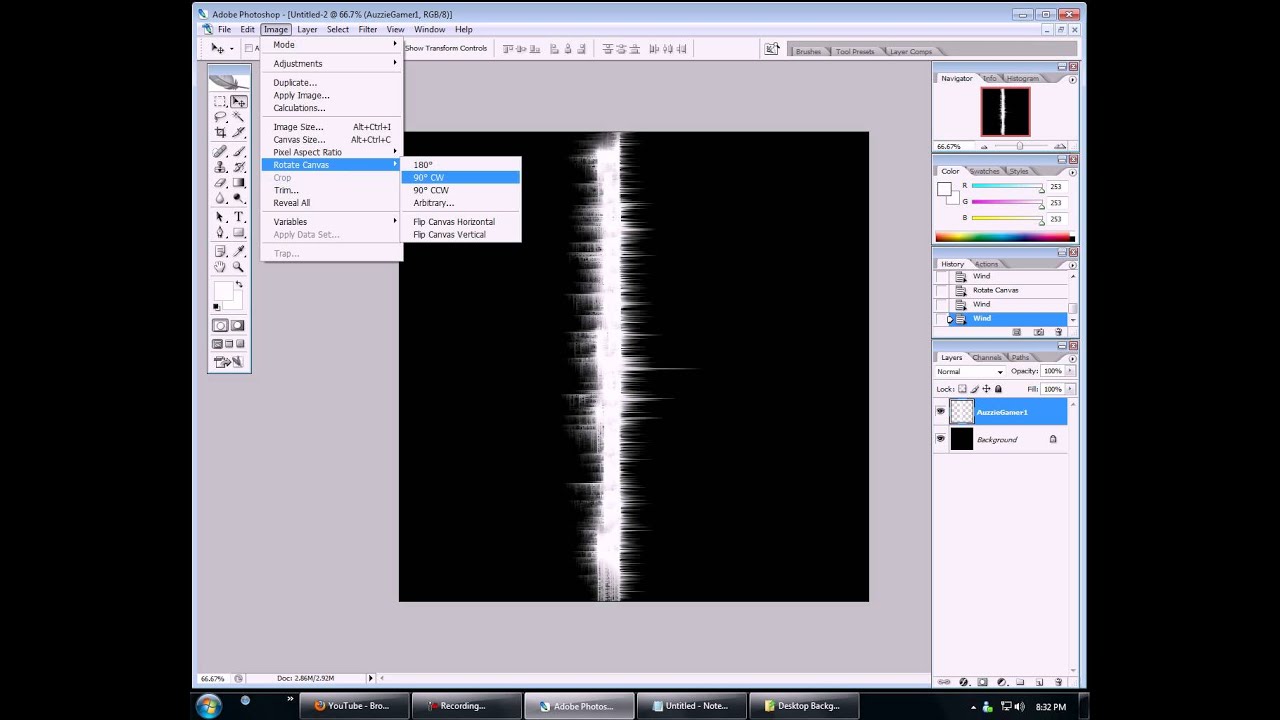 Tutorial: How To Make A Background. - YouTube