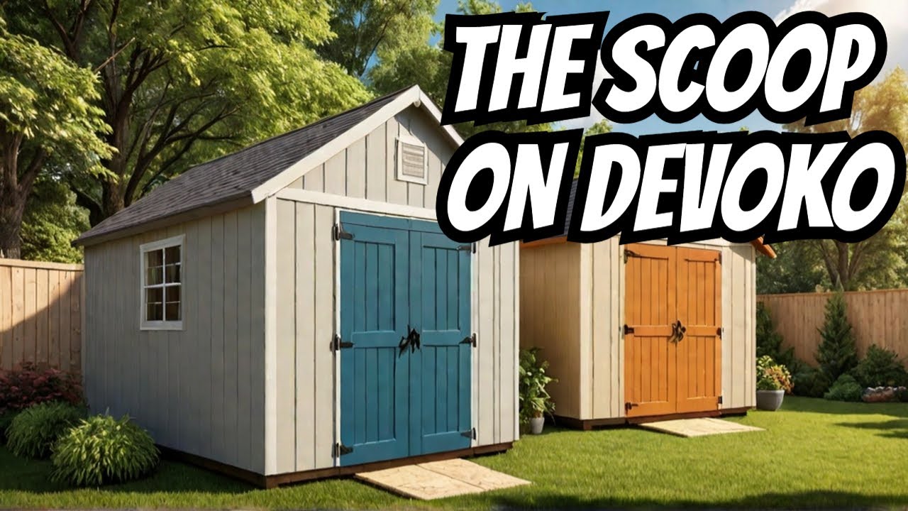 Is the Devoko Outdoor Storage Shed Worth It? Here’s the Scoop! - YouTube