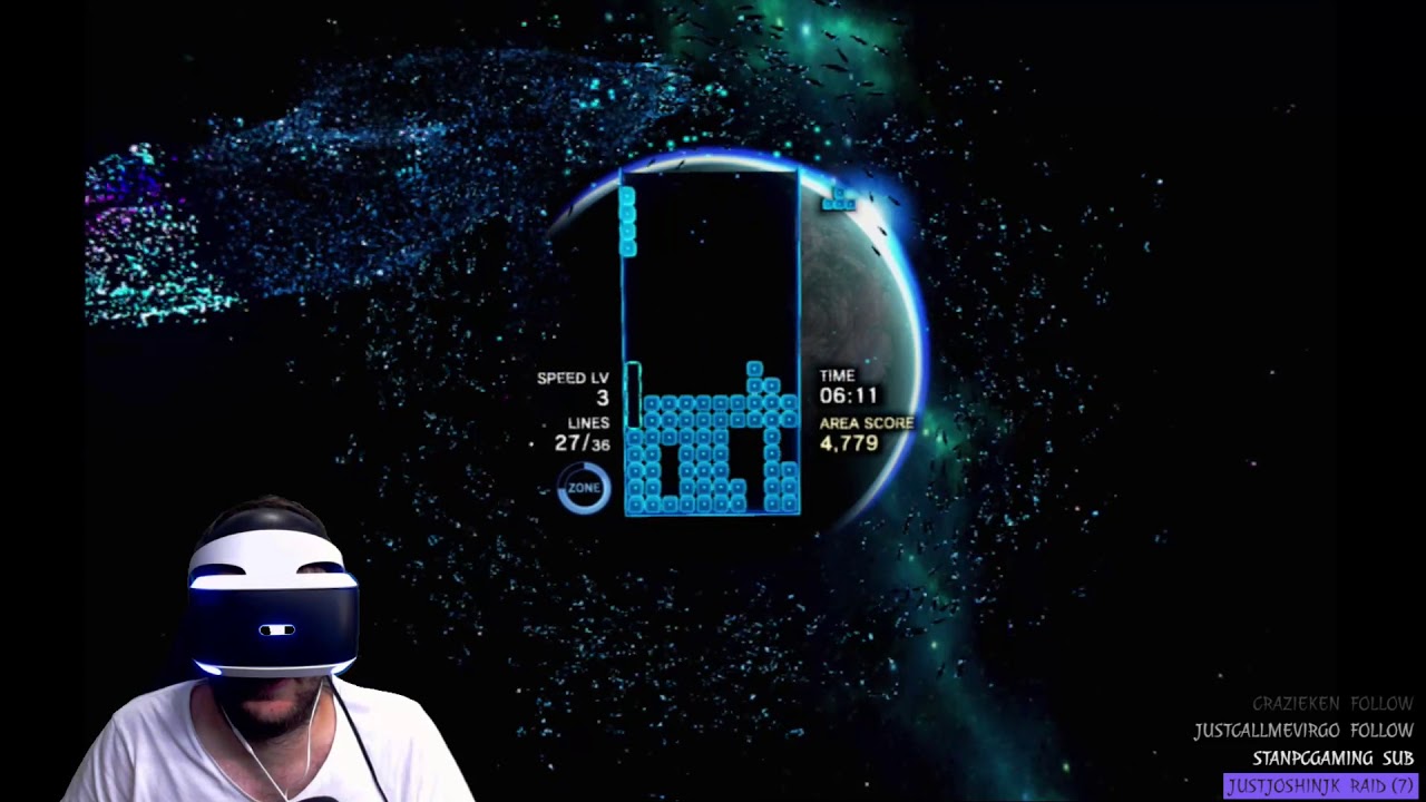 Let's Play - TETRIS EFFECT VR Mode - YouTube