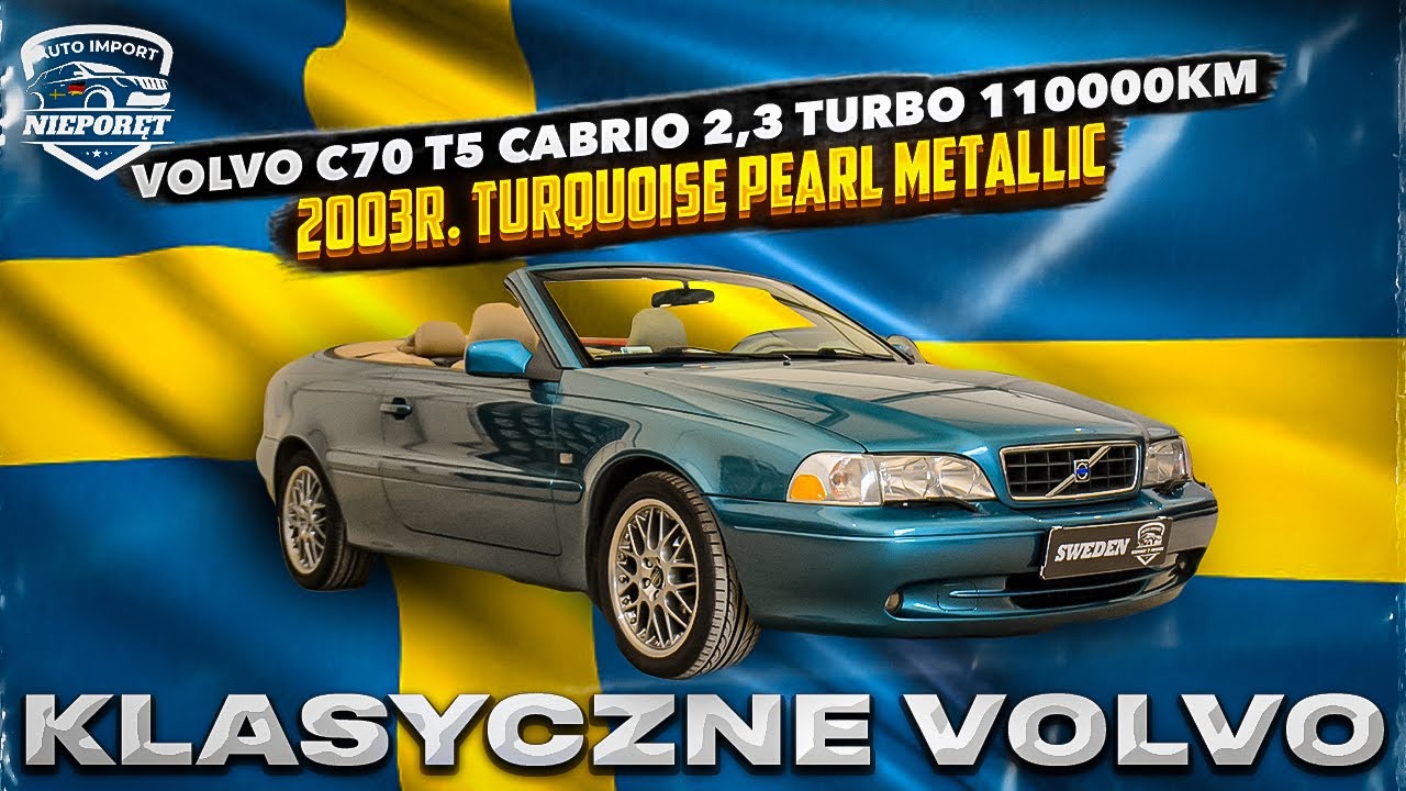 VOLVO C70 T5 CABRIO ️ 2,3 TURBO ️ TURQUOISE PEARL METALLIC ️ Auto ...