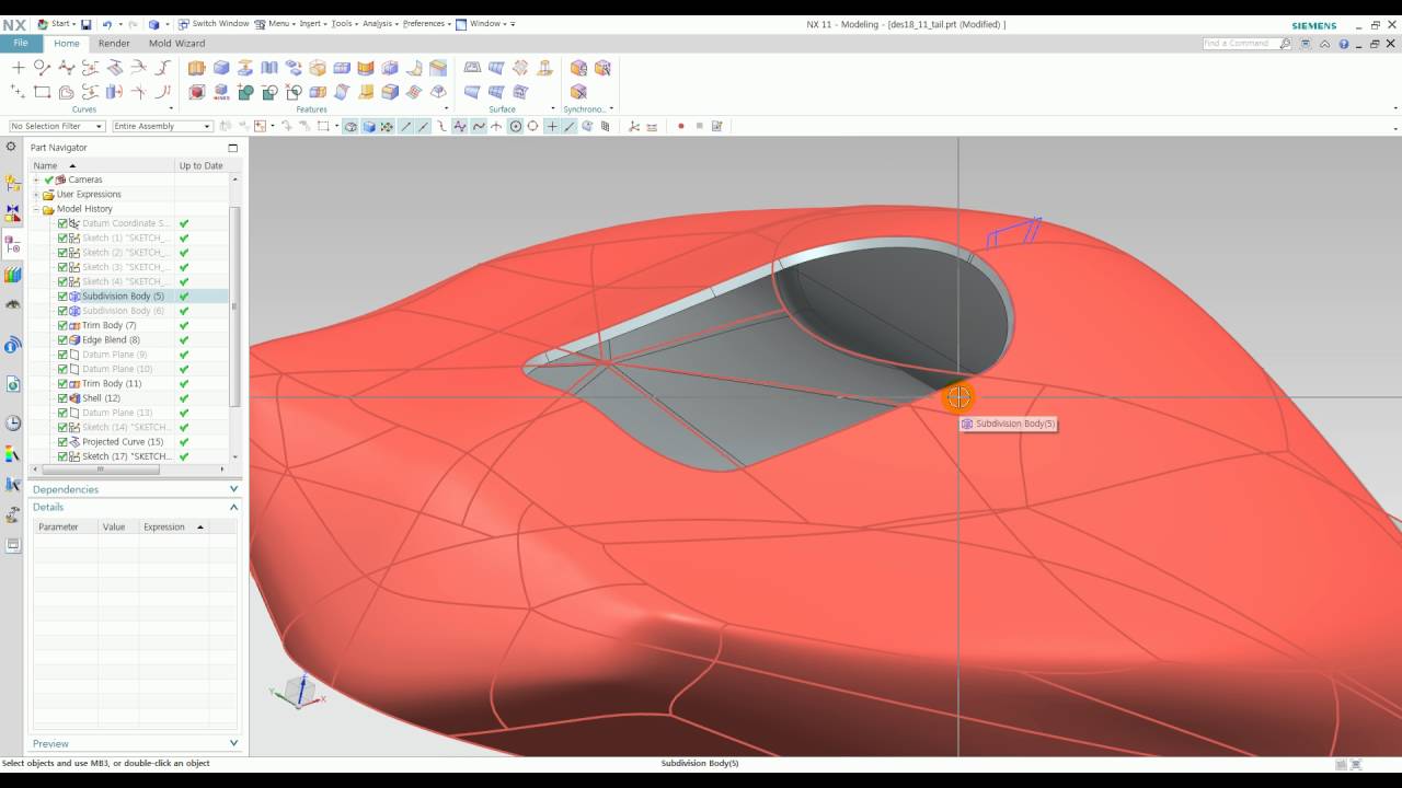 [NX 11 What's New] Variational Sweep - YouTube