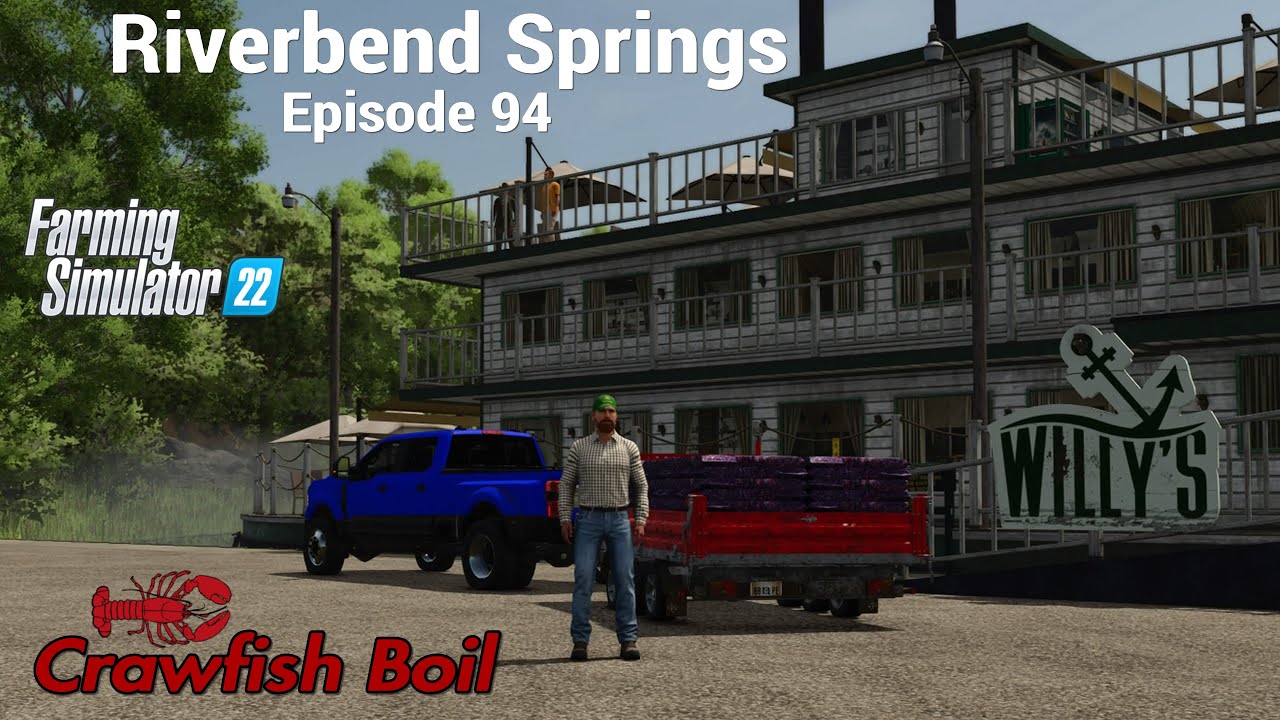 Riverbend Springs / Episode 94 Crawfish Boil / Farming Simulator 25 PS5 ...