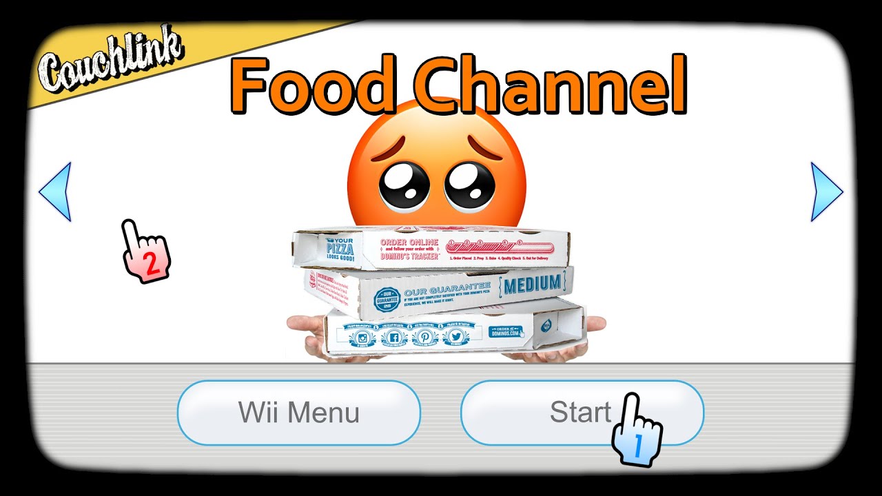 Ordering Dominos on the Wii?? | Demae/Food Channel (Service by WiiLink ...