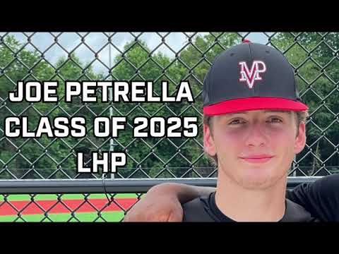 Joe Petrella class of 2025 LHP v1 - YouTube