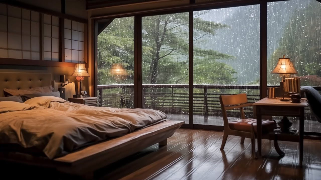 Peaceful Rain For Sleep & Relaxation | Healing Rain Sounds To Ease Your ...
