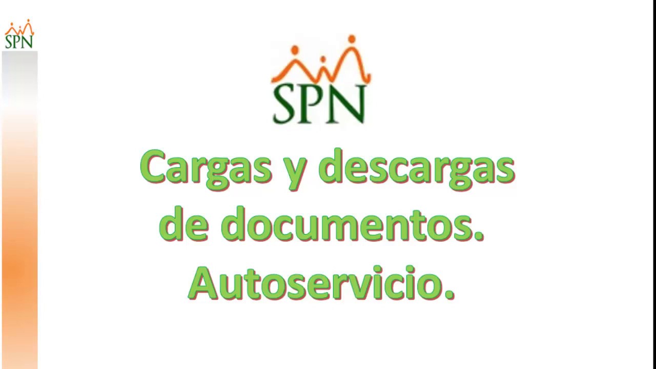SPN Administración de Documentos en Autoservicio - YouTube