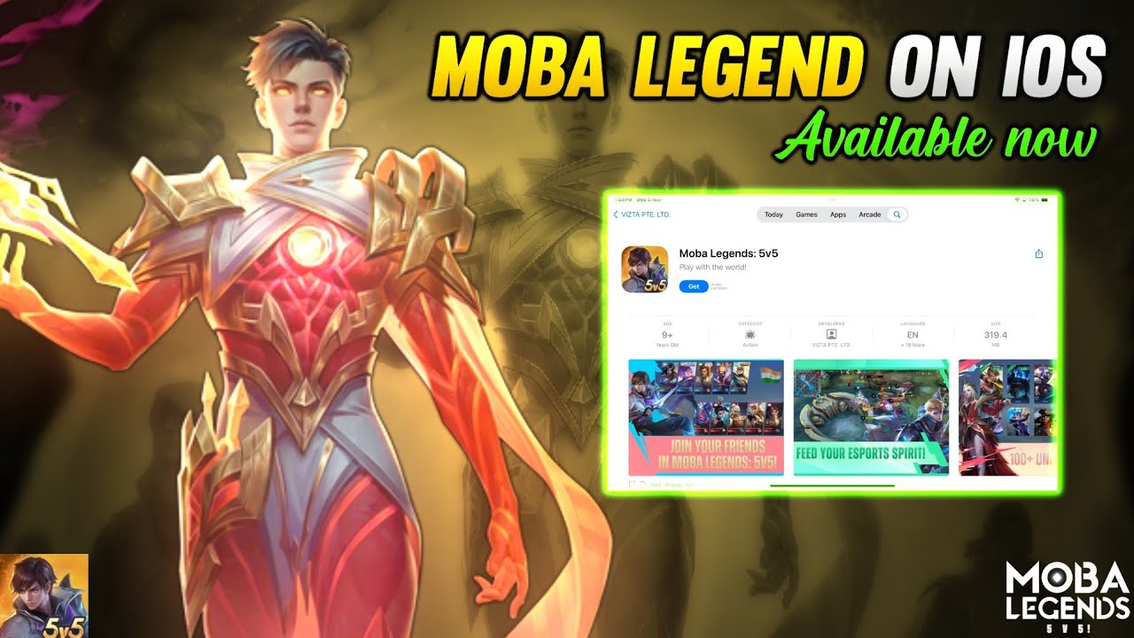 MOBA LEGENDS 5v5 - Available on IOS | Mobile Legends India Version ...