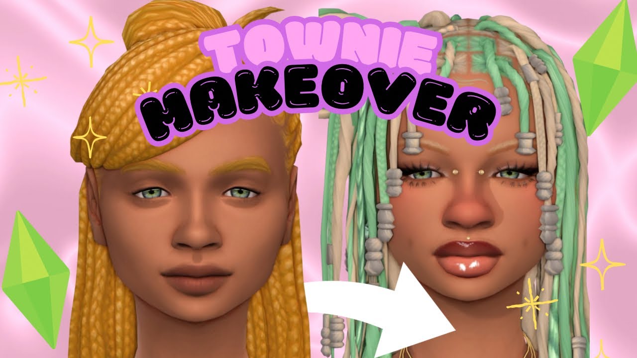 Sims 4 Makeover Magic! Transforming a Character from Drab to Fab - YouTube