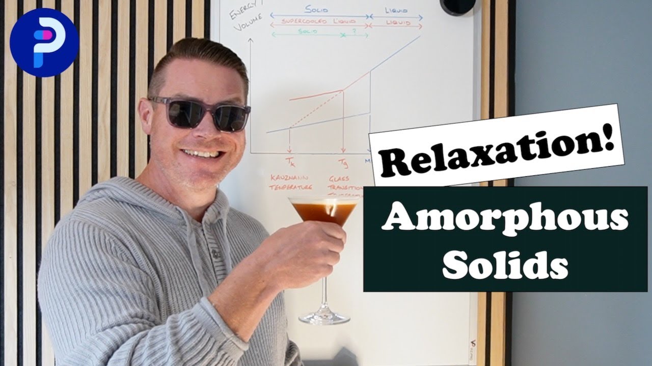 Understanding the science behind relaxation of amorphous solids - YouTube