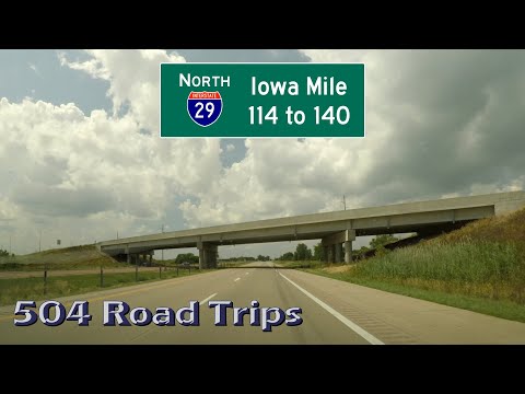 Road Trip #604 - I-29 North - Iowa - Mile 114 to 140
