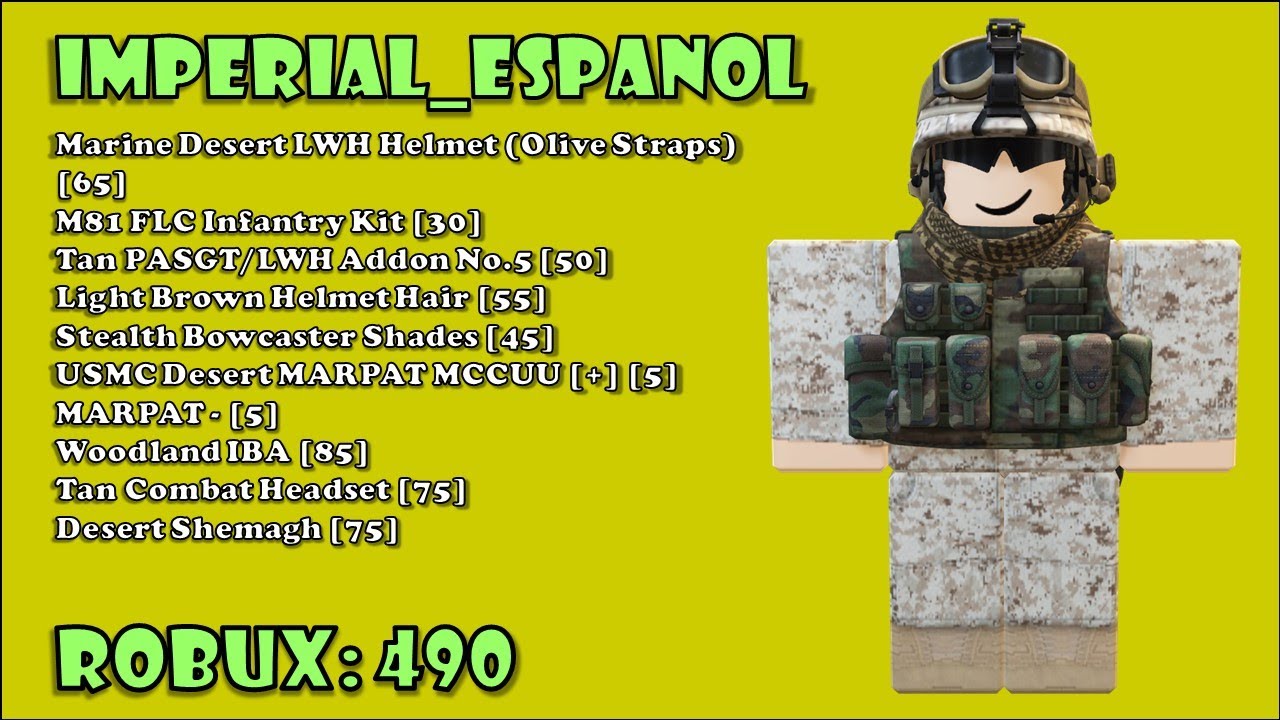 Military Roblox Outfits [Episode #131] - YouTube