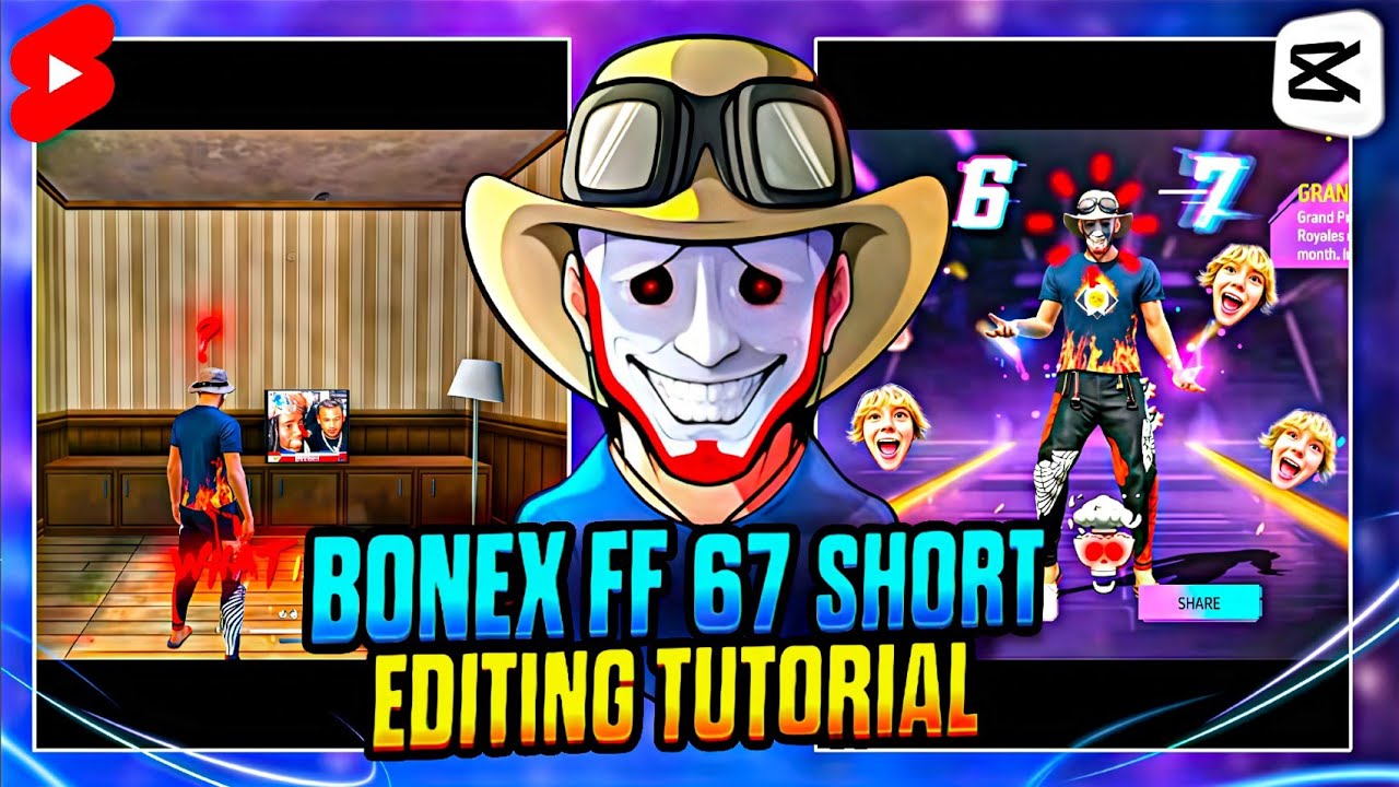 Bonex FF 67 Short Editing Tutorial 😱 | Free Fire Video Editing ...