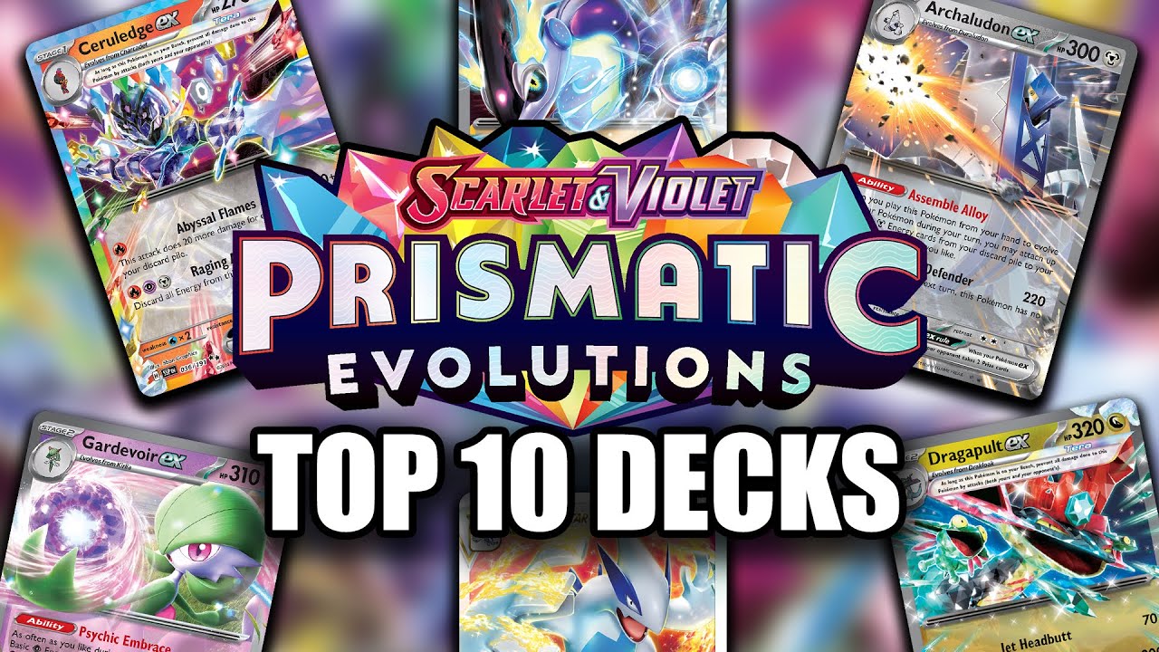 Top 10 Best Pokemon TCG Decks Prismatic Evolutions (With Decklists ...