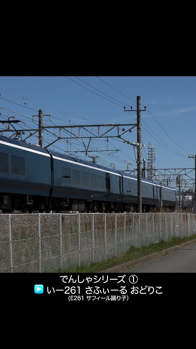 【でんしゃシリーズ 1】E261 サフィール踊り子 - YouTube
