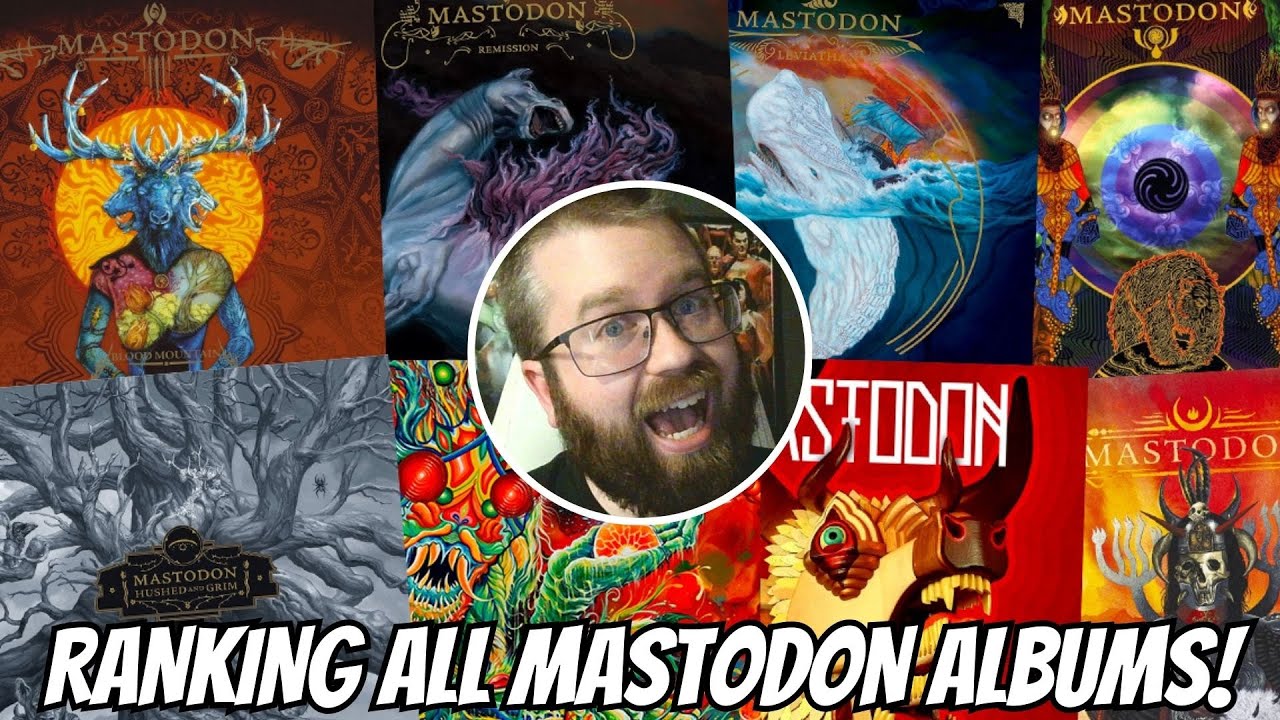 MASTODON: All Albums Ranked! (Tier List!!!) - YouTube