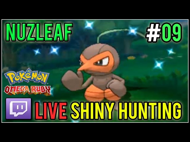 Shiny Nuzleaf Line