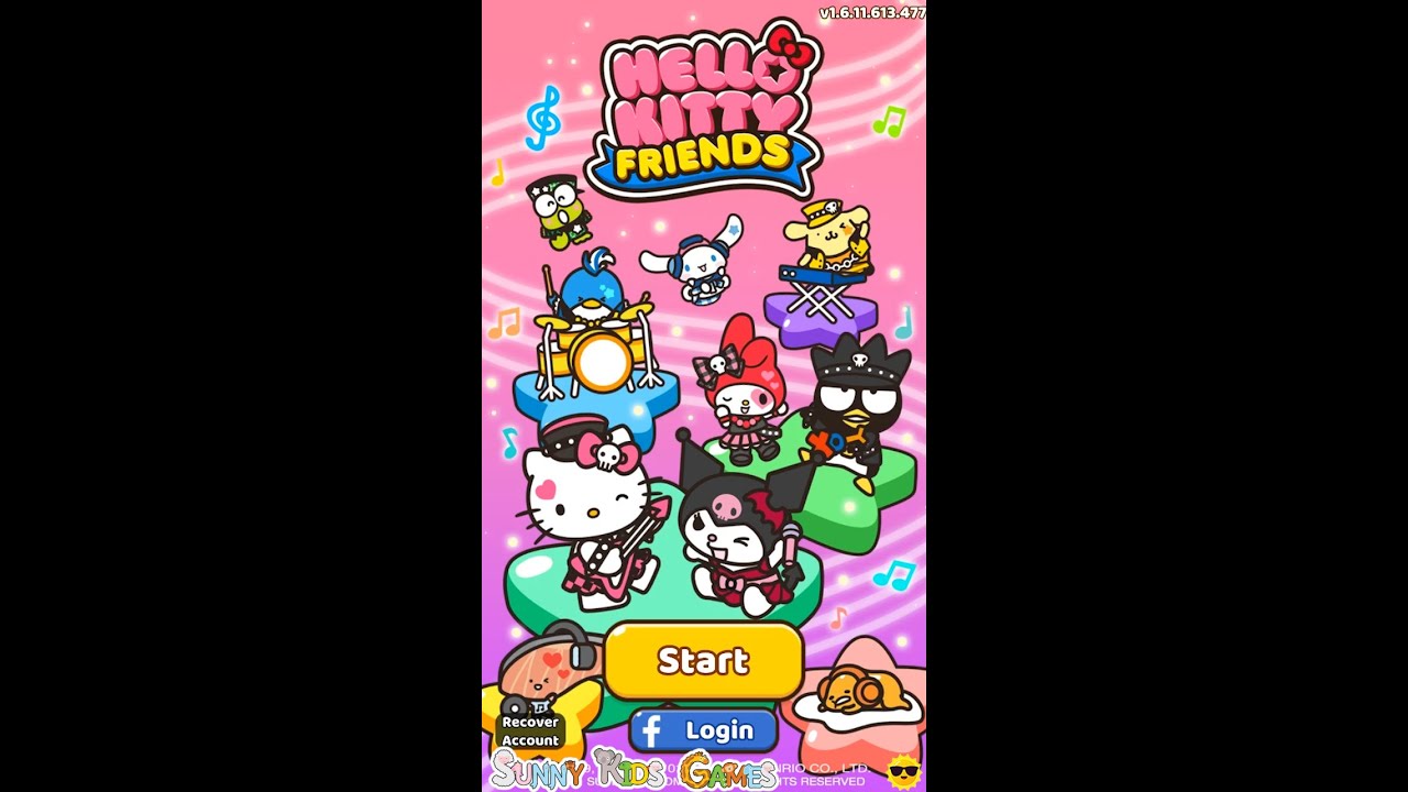 Hello Kitty Friends : Sunny Kids Games - YouTube