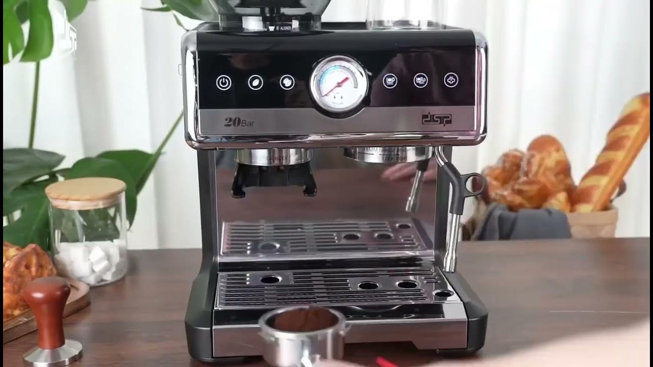 Ekspres me Mulli Kafe KA3107 2250W 20Bar DSP Professional - YouTube