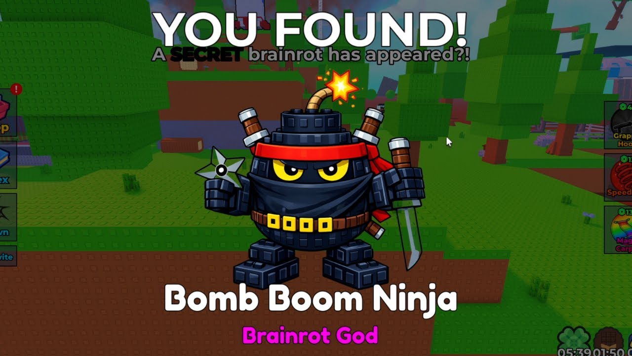 How To Get Bomb Boom Ninja Brainrot In Find the Brainrot [340] # ...