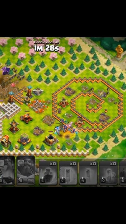 #Easiest way to 3 star Mirror 🪞 clone technique COC new chellange complete it and earn a magic ...