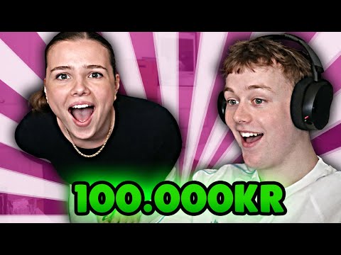 DONERER 100.000KR TIL DANSKE STREAMERE