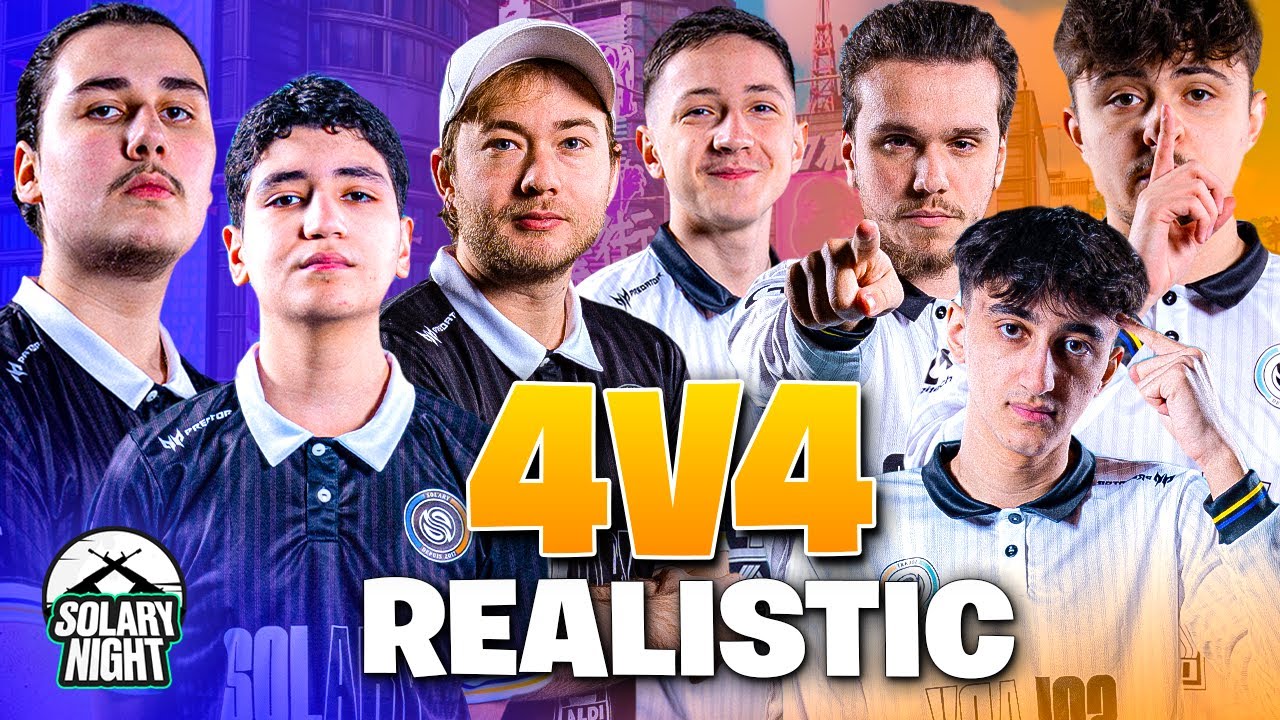 🏆 SOLARY S'AFFRONTE EN SHOWMATCHS 4V4 🔥 - Solary Night ft. toute la TV ...