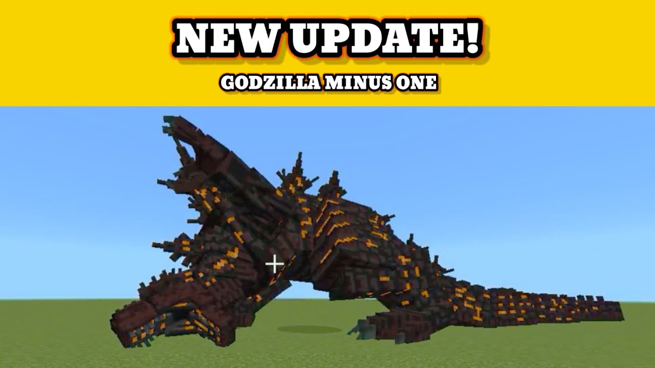 New updated godzilla minus one addon [minecraft] - YouTube