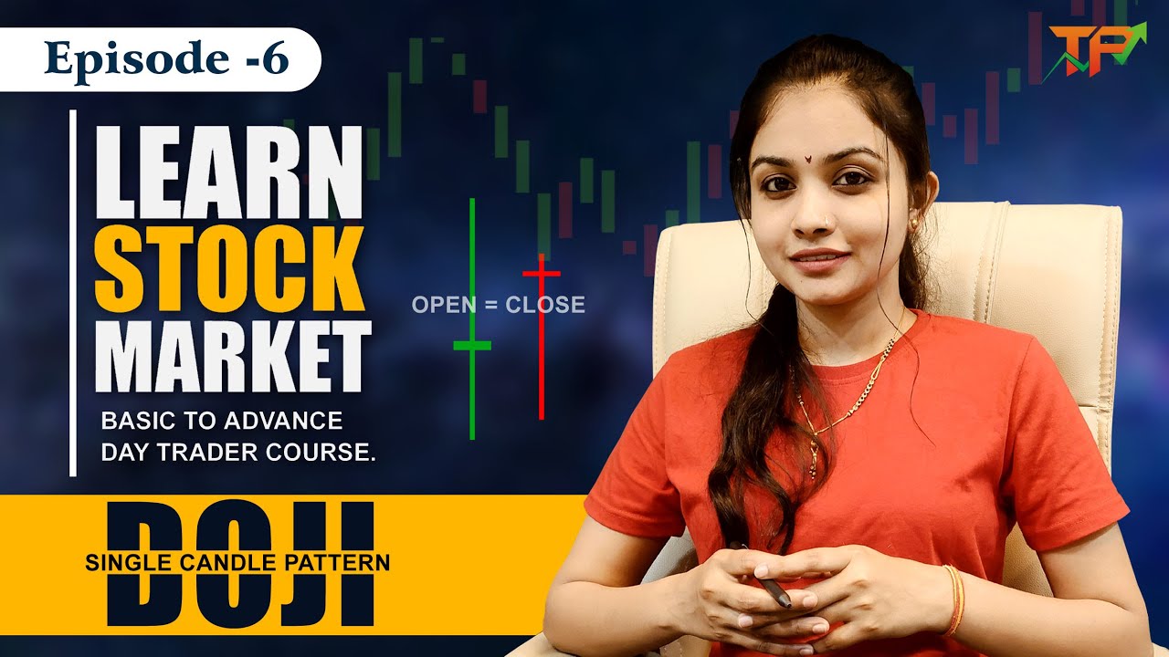 EP-6 | Doji Candle Pattern | Types Of Doji | Intraday Trading Marathi ...