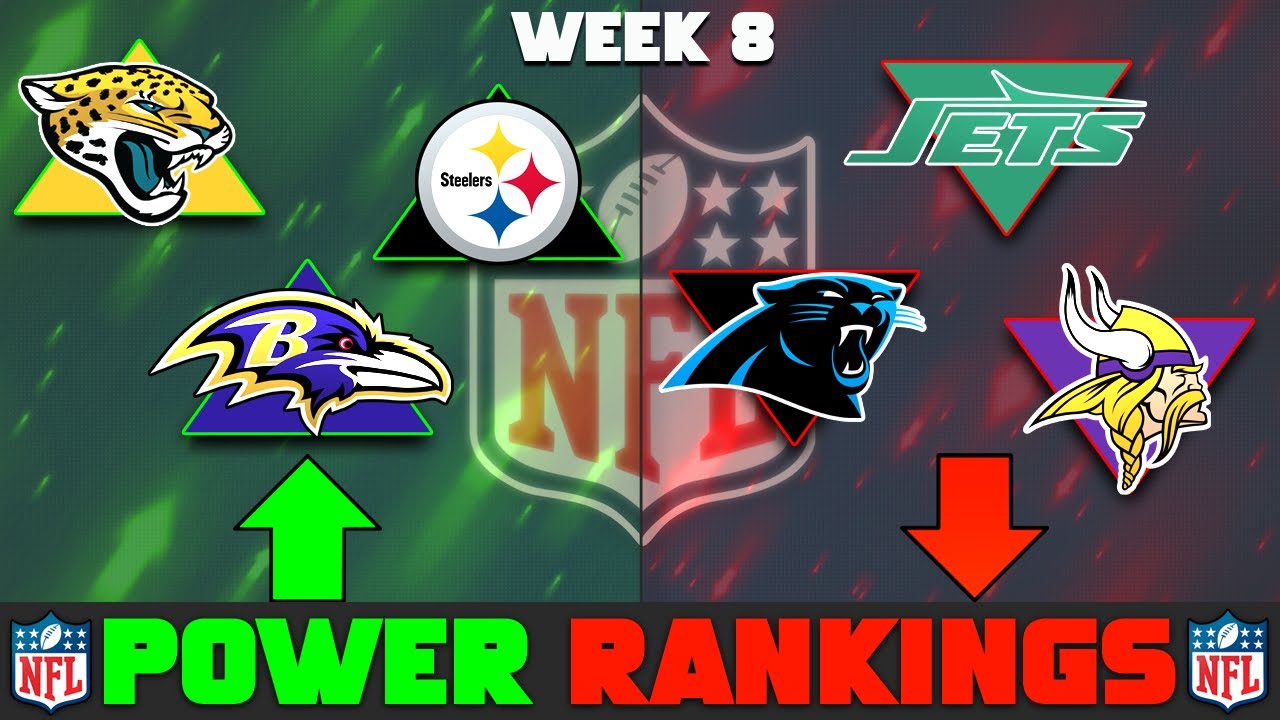 NFL Week 8 Power Rankings - YouTube