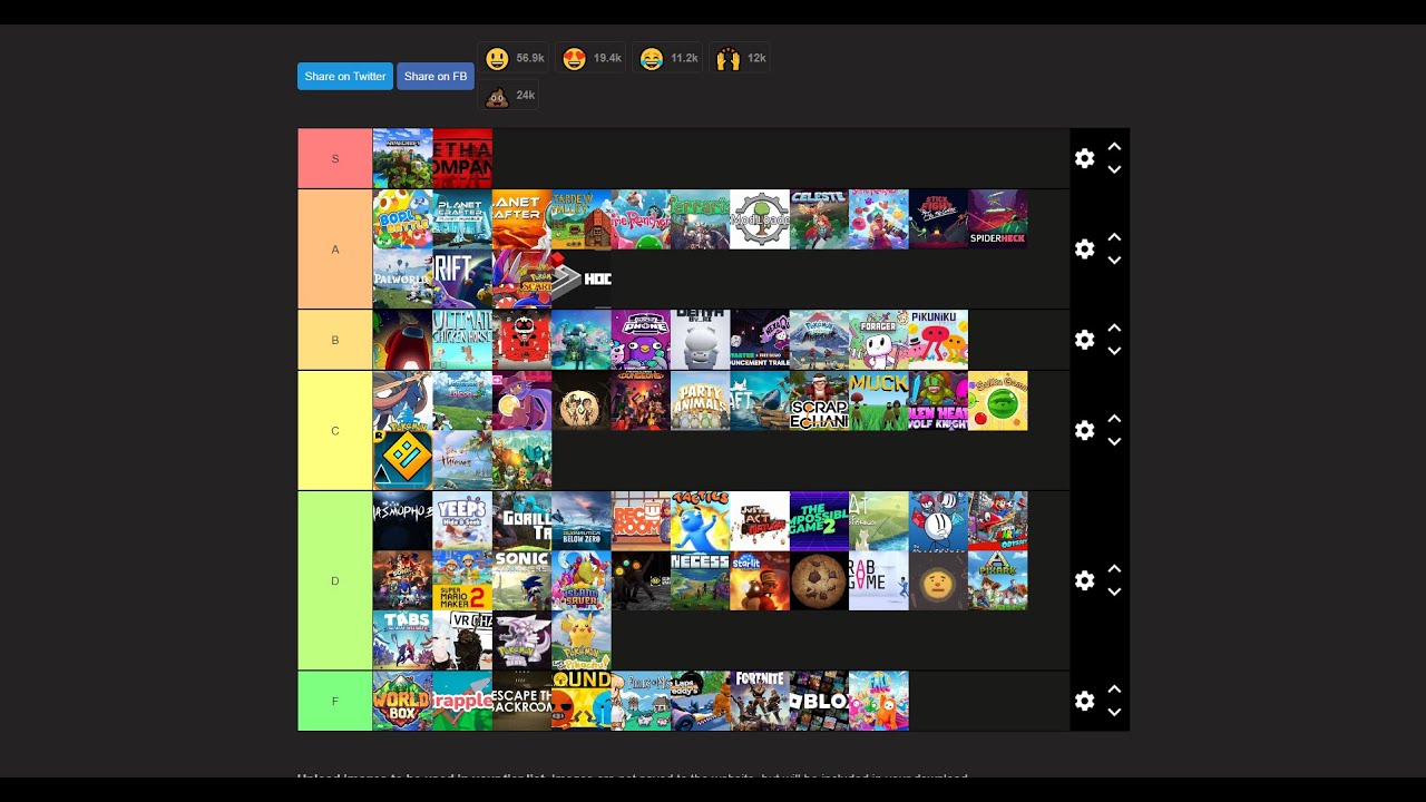 Ranking every game I've EVER played - YouTube