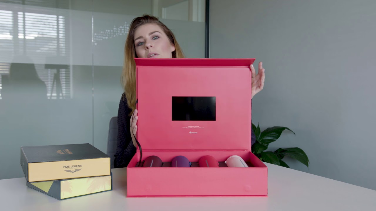 De VideoBox: een luxe geschenkdoos mét video, in verschillende formaten ...
