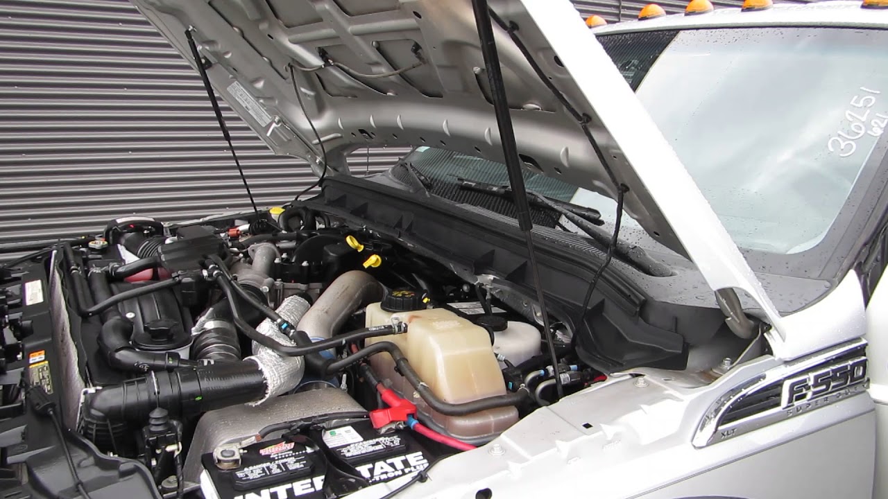 2014 Ford F-550 Engine Crank Dallas Fort Worth, TX #36251 - YouTube