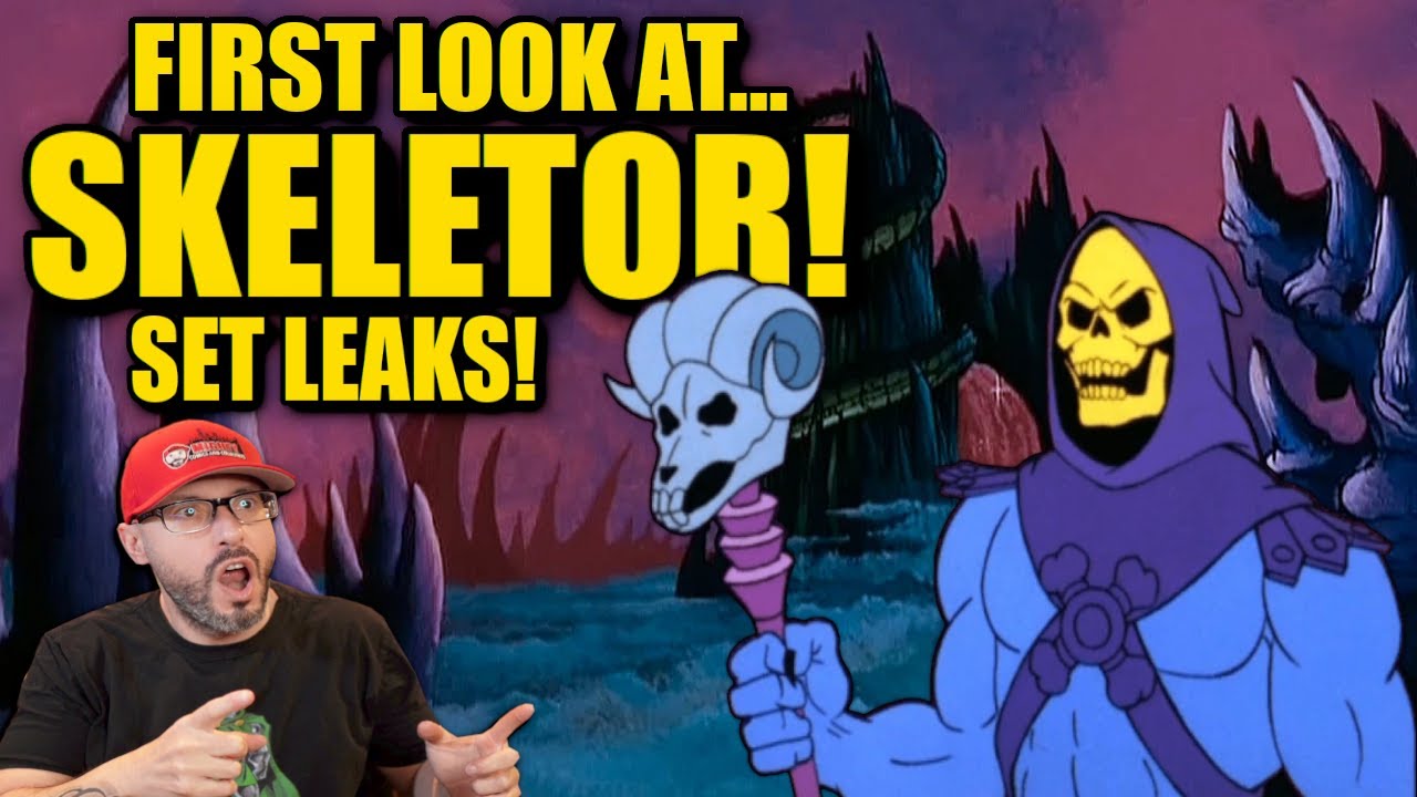 First Look! Skeletor on the Set of Masters of the Universe! - YouTube