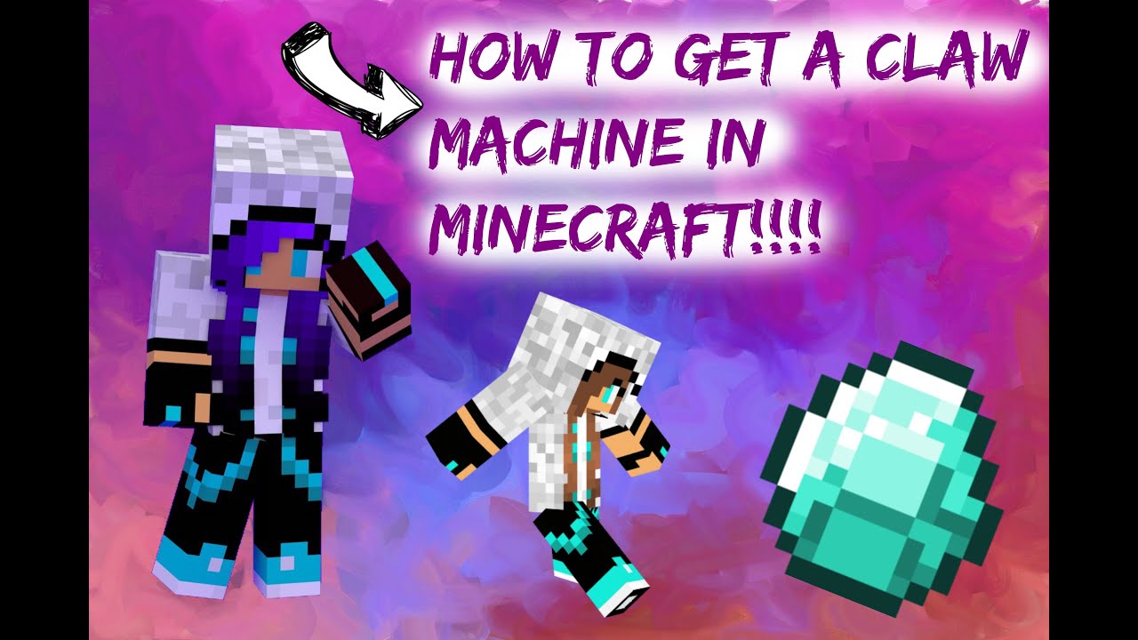 how to make a claw machine in minecraft - YouTube