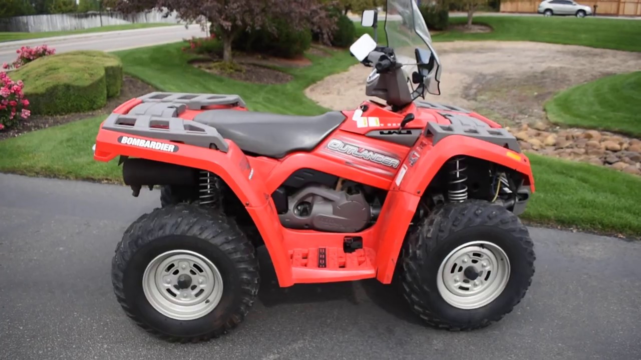 000382 - 2004 - Can-Am - Outlander™ 330 HO 4x4 - YouTube