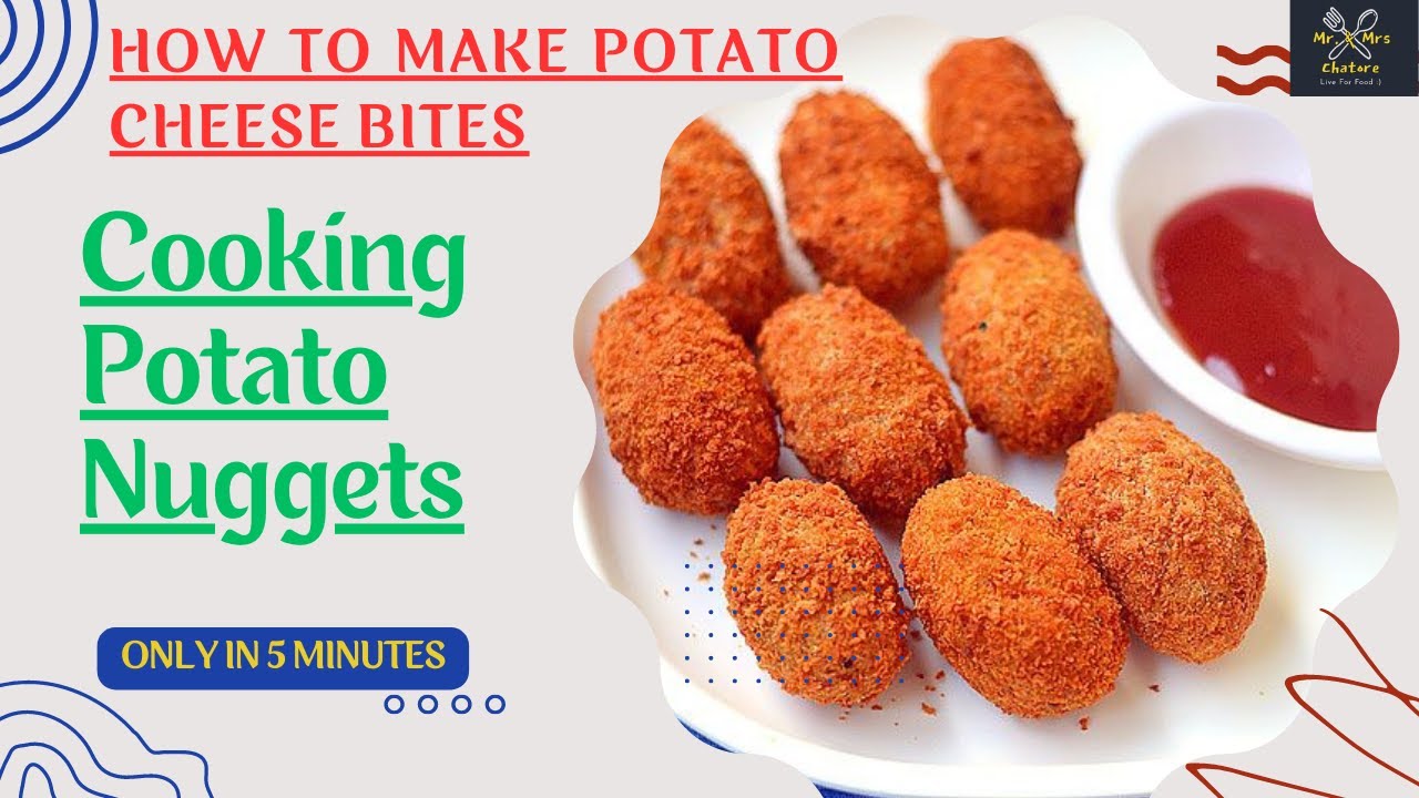 POTATO CHEESE BITES | CRISPY POTATO CHEESE BITES | CRISPY & CHEESY ...