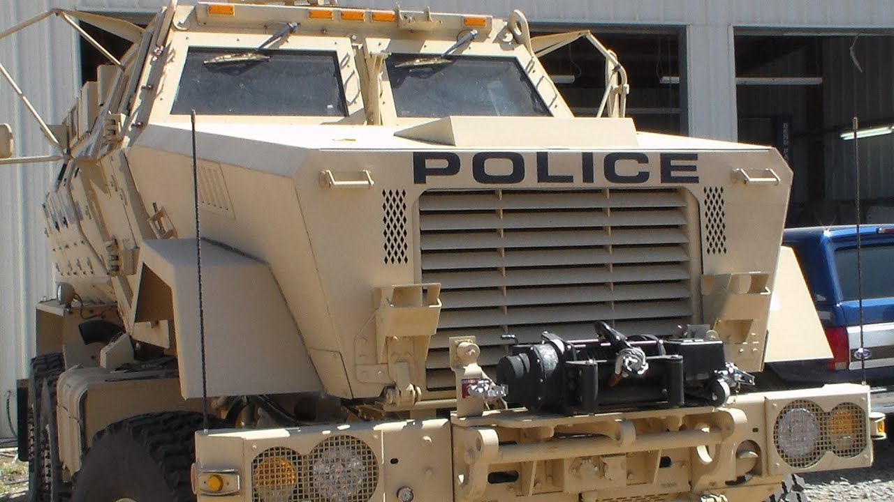 MRAP Police Vehicle Kingman PD - YouTube