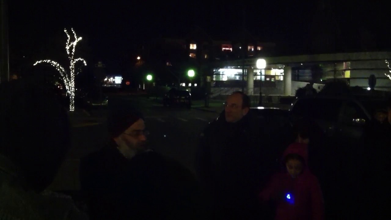 Birmingham Jewish Connection - Menorah Lighting 3/8 - Rabbi Boruch ...
