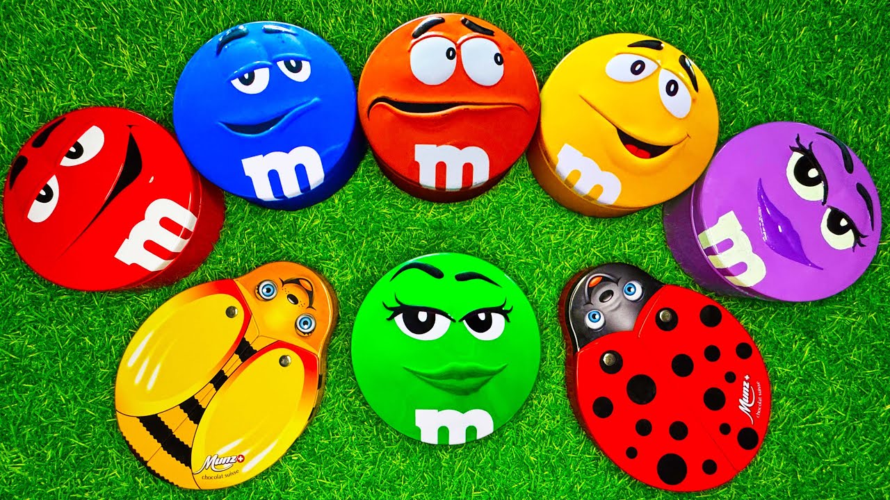 Satisfying Video | Mesmerizing Unboxing Radiant M&M'S & Chocolate Munz ...